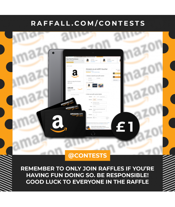 Enter Raffle to Win NEW iPad Top Prize! £1 a Ticket! hosted by Connor