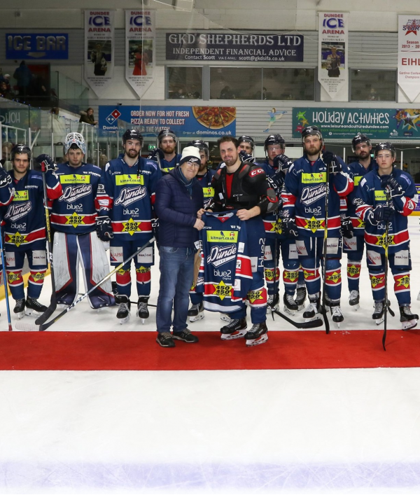 Enter Raffle to Win Dundee Stars SOTB hosted by Dundee Stars