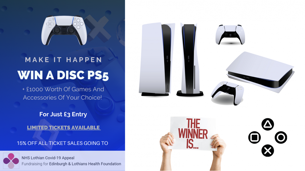Enter Raffle to Win PS5 + £1000 Worth of Games! hosted by Luxury Prizes