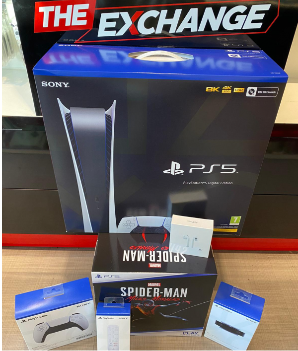 Enter Raffle to Win PS5 Digital Edition 🔌🔌🔌 hosted by The Exchange