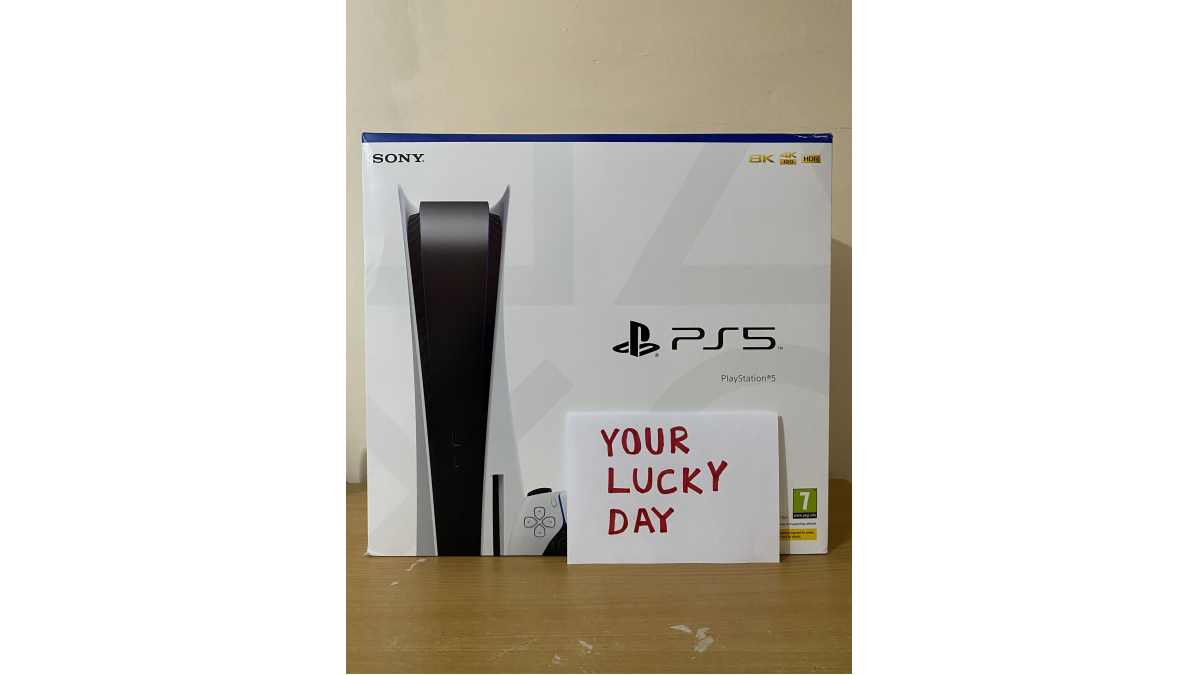Enter Raffle to Win PS5 PlayStation 5 Disc Edition! hosted by Ameen Khan