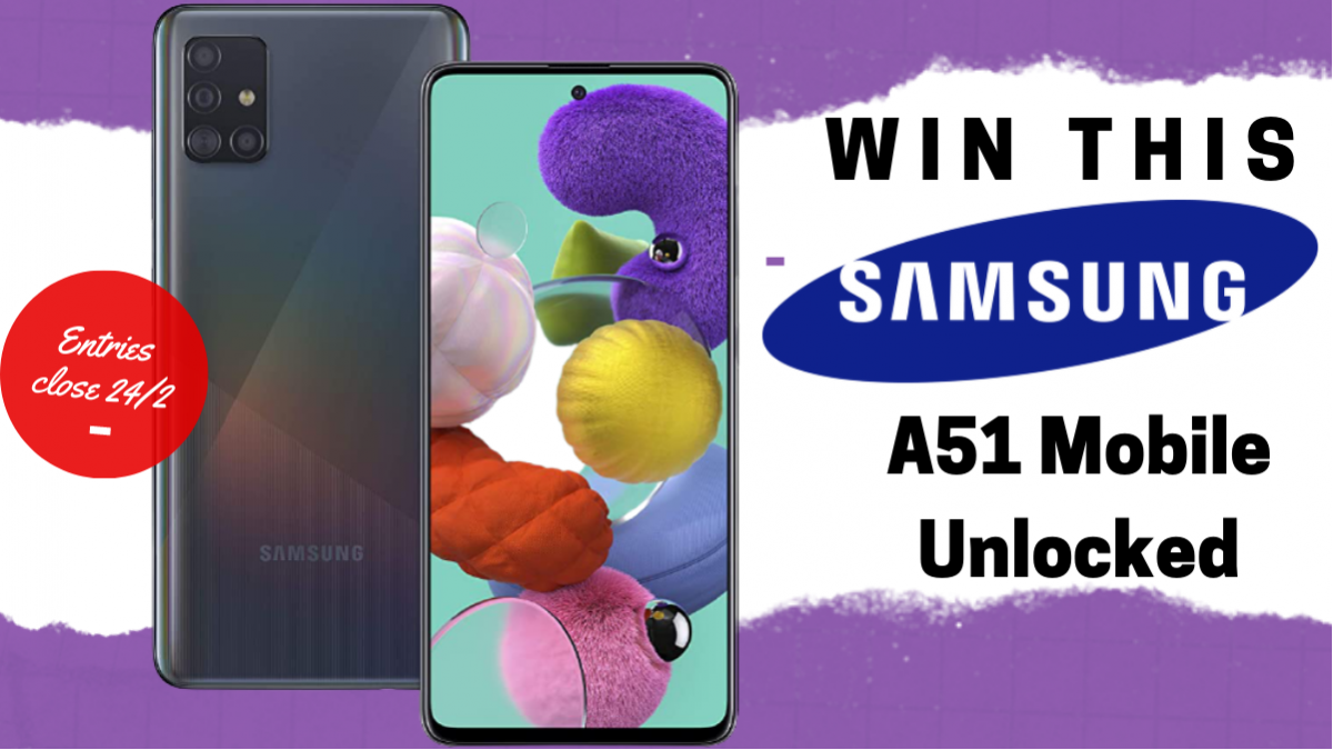 Enter Raffle to Win Win A Samsung Smart Phone hosted by WJK GOLF RAFFLES