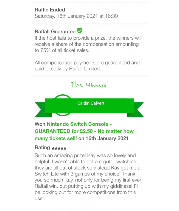 Enter Raffle to Win Nintendo Switch Lite Console PLUS your choice of ...