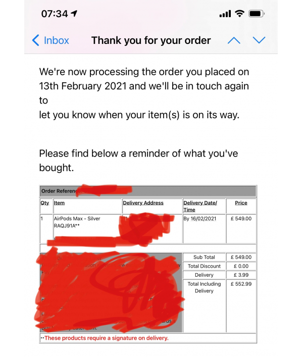 Enter Raffle to Win Apple Airpod Pro MAX - SILVER hosted by Adam Alexander