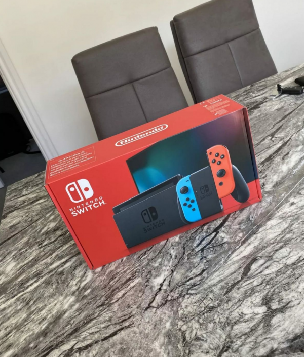 Enter Raffle to Win Nintendo Switch (Neon Red/Blue) hosted by James C.