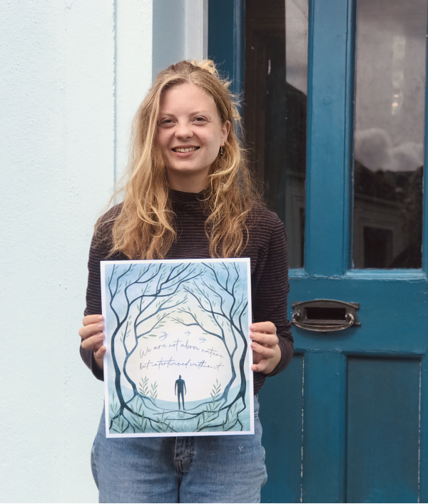 Enter Raffle to Win Nature Print + Cards hosted by Holly Astle