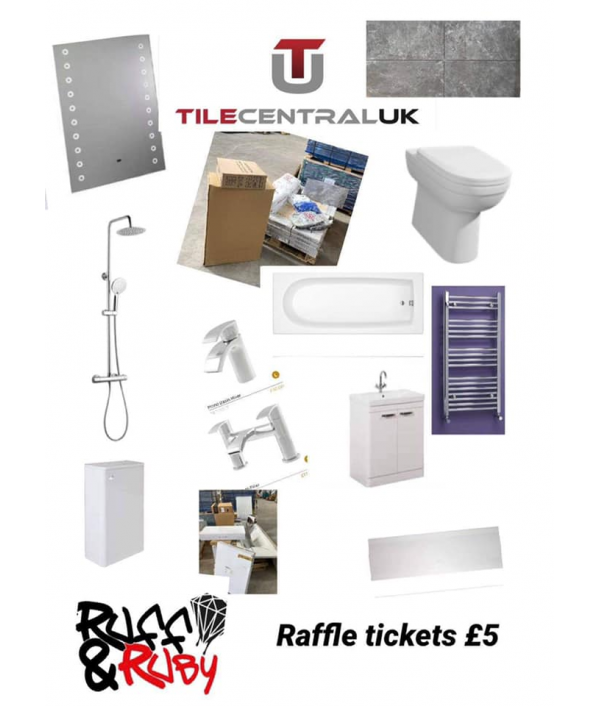 Enter Raffle to Win Full Bathroom Suite & Tiles hosted by Tilers Community