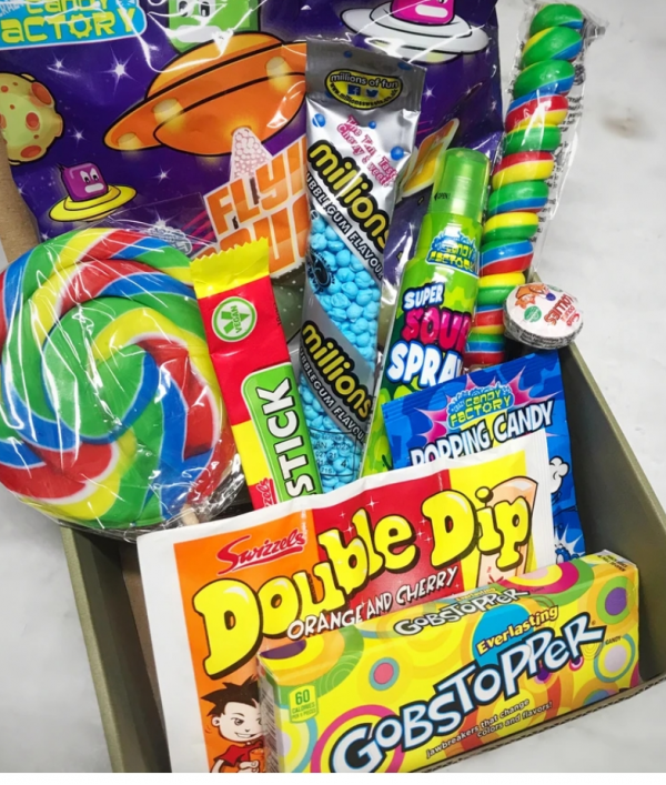 Enter Raffle to Win Retro sweet shop gift box hosted by Millers Paradise