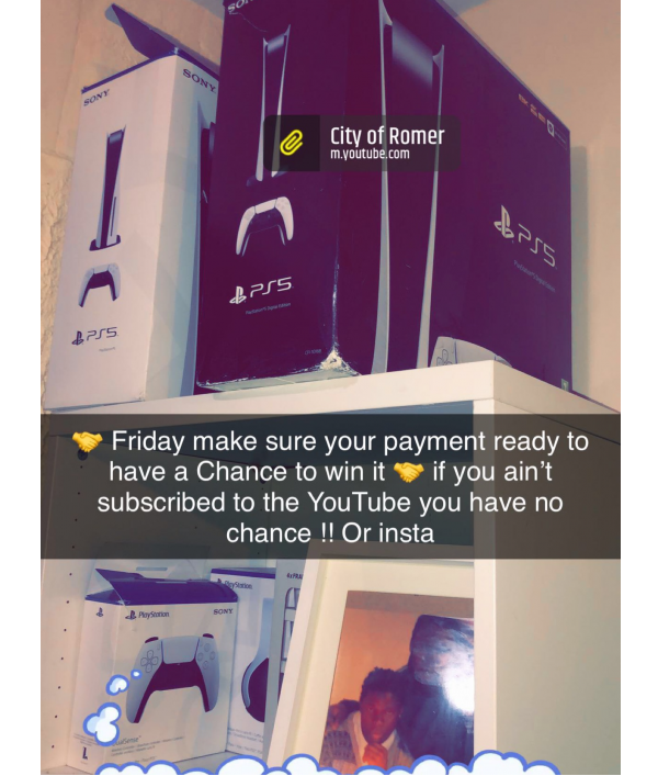 Enter Raffle to Win PS5 Digital hosted by Drew Akin