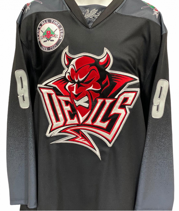 Enter Raffle to Win All Time Coaches Jersey Raffle hosted by Cardiff Devils