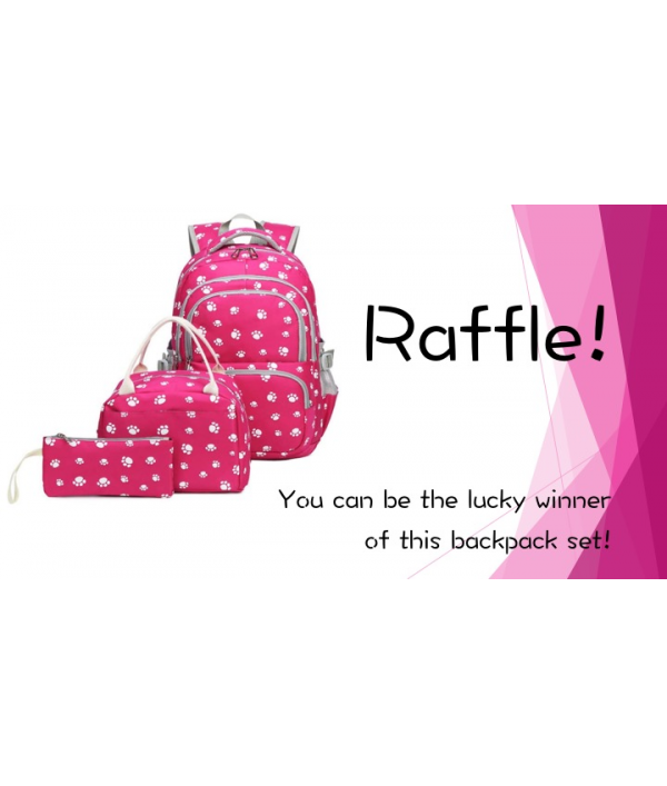 Enter Raffle to Win Backpack Set with Lunch Kit! hosted by Jo Grazia