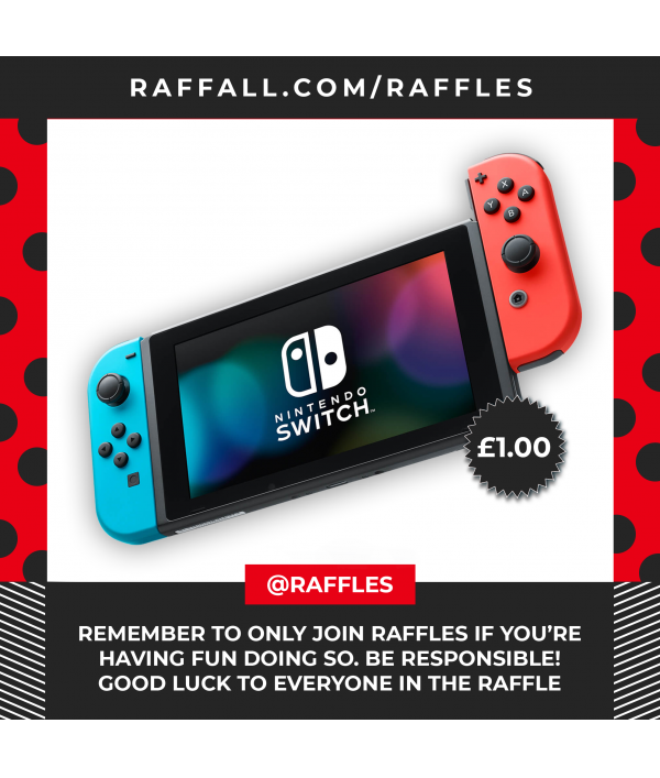 Enter Raffle to Win Nintendo Switch Console hosted by Connor